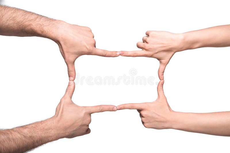 Hands frame stock image. Image of hands, partial, gesturing - 108873975