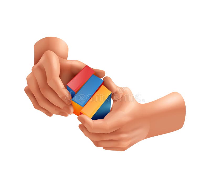 Cube Hands Stock Illustrations – 801 Cube Hands Stock Illustrations ...