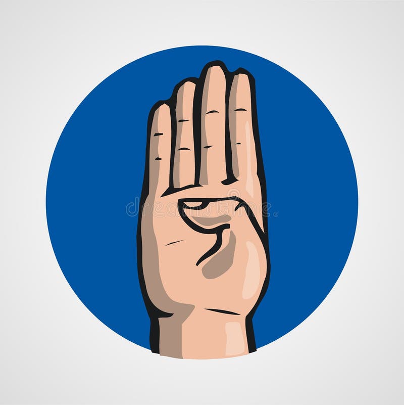 Asl Alphabet Stock Illustrations – 524 Asl Alphabet Stock Illustrations ...