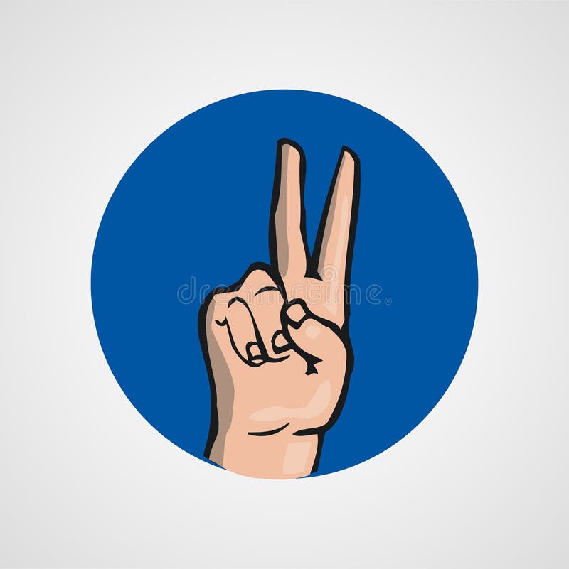 Hands Gesture or Finger Alphabet Spelling Stock Vector - Illustration ...