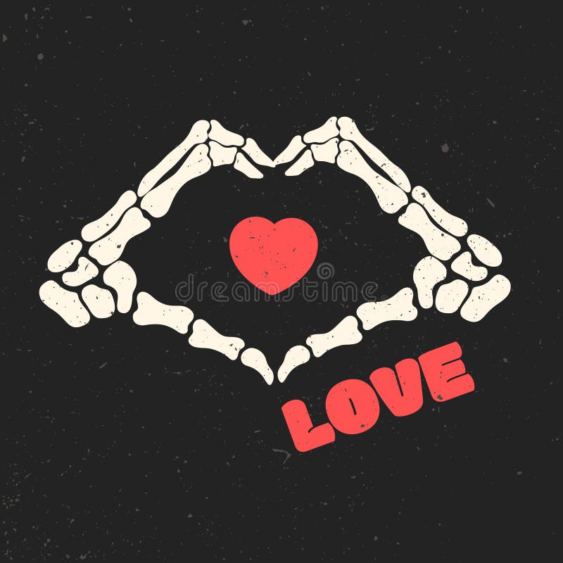 Hands gesture of love stock vector. Illustration of romantic - 303468395