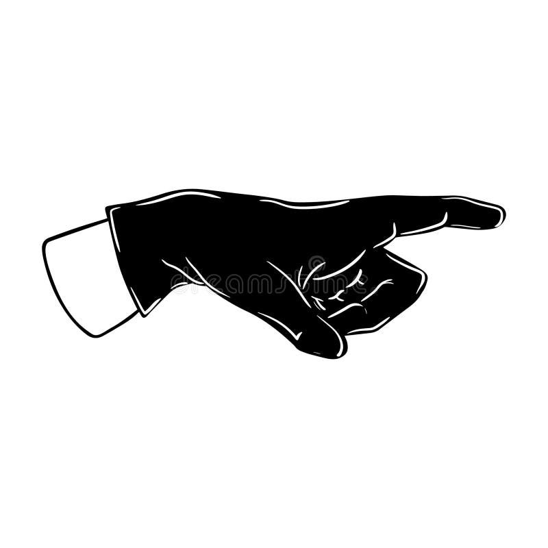 Hands Gestures Vector Cartoon Illustration Stock Vector - Illustration ...
