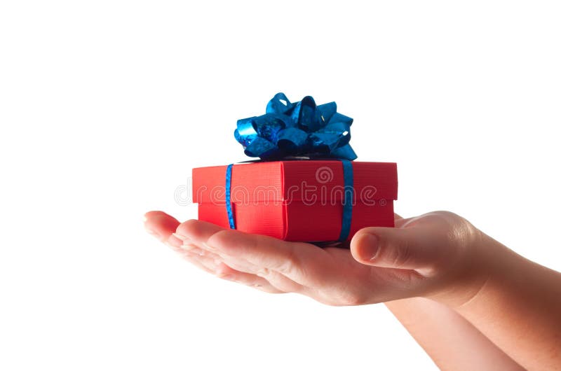 Hands giving a gift stock photo. Image of events, birthday - 11748194