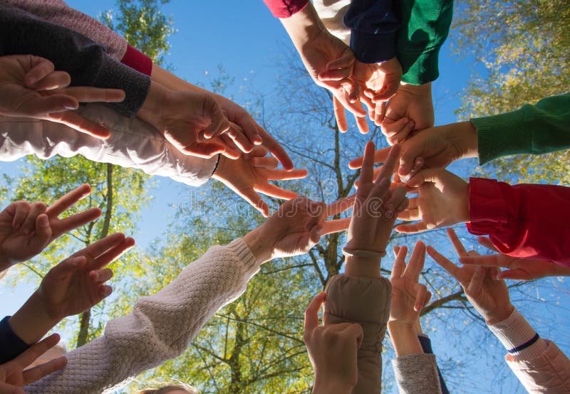 Hands stock image. Image of happy, people, couple, group - 187864519