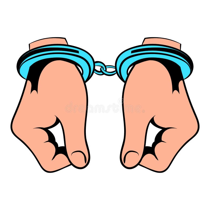 Handcuff Cartoon Stock Illustrations – 1,318 Handcuff Cartoon Stock ...