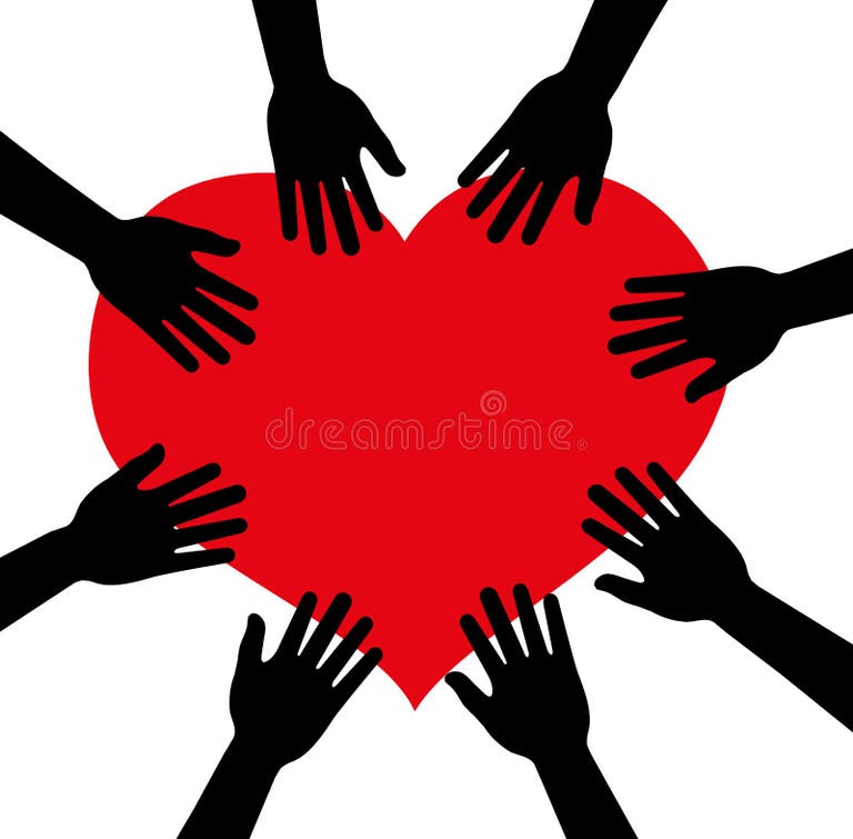 Helping Hands Circle Stock Illustrations – 1,665 Helping Hands Circle ...