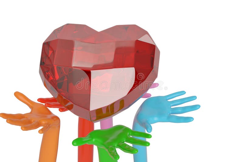 Ruby on a white background stock vector. Illustration of diamond - 91265875