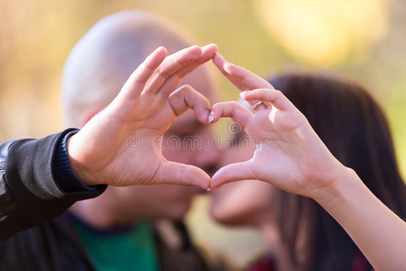 Hands Heart stock image. Image of camera, heterosexual - 35193181