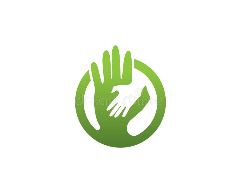 Hands Help Logos and Symbol Vector Stock Vector - Illustration of hands ...