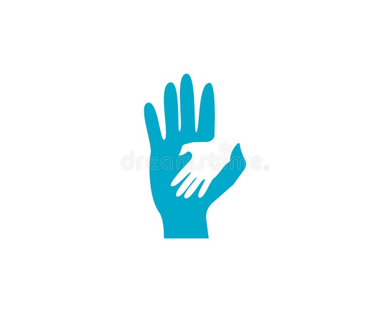 Hands Help Logos and Symbol Vector Stock Illustration - Illustration of ...