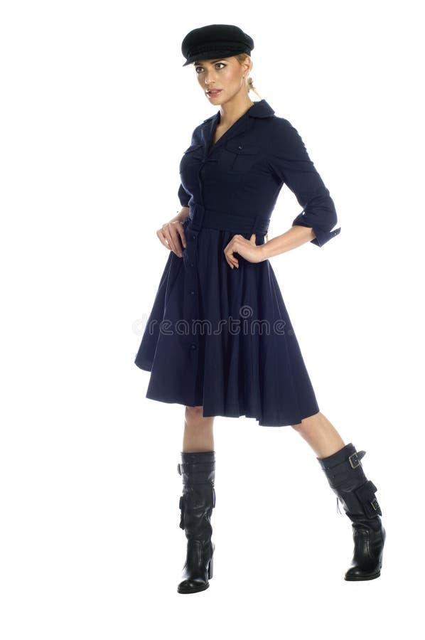 Hands on Hip stock photo. Image of isolation, dress, feminine - 5365382