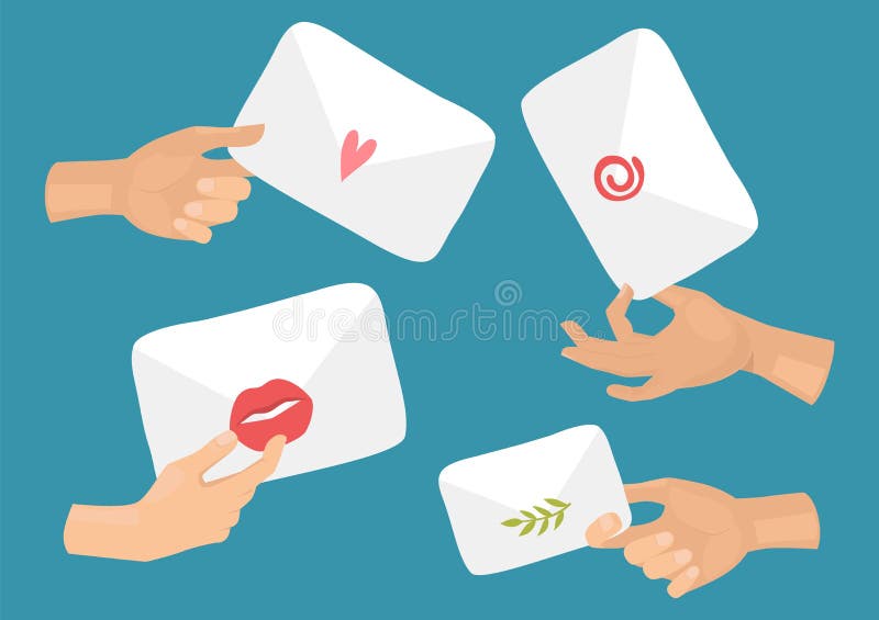 Postcrossing Vector Concept Stock Illustrations – 100 Postcrossing ...
