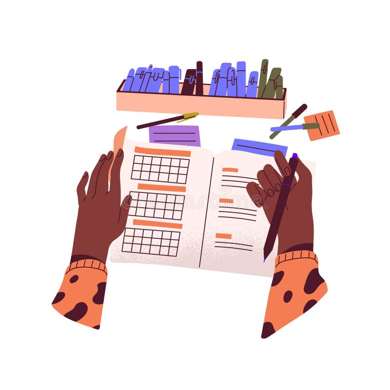 Productivity Notes Stock Illustrations – 666 Productivity Notes Stock ...