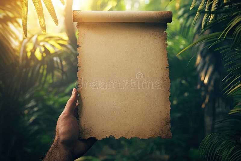 Hands Holding Old Worn Paper Scroll Stock Photos - Free & Royalty-Free ...