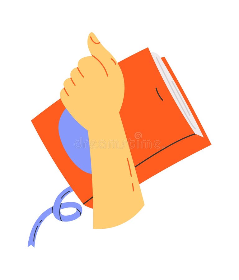 Hands Holding Book Flat Icon Stock Vector - Illustration of hand, palm ...