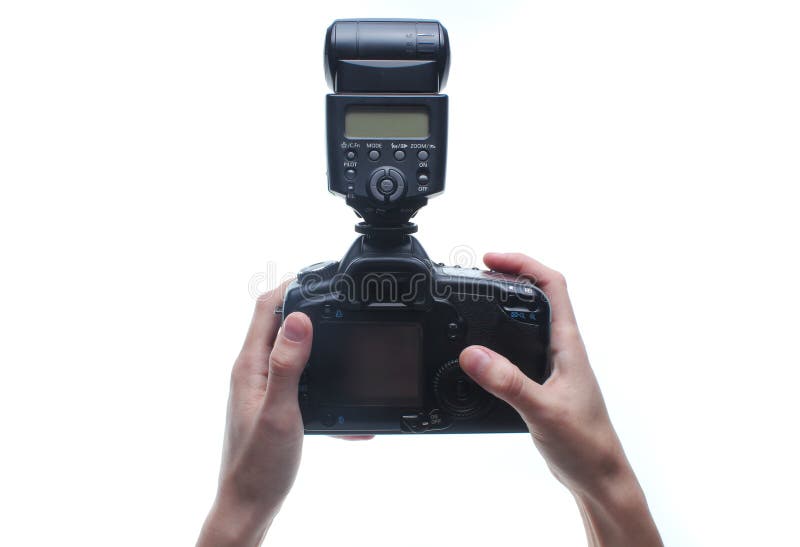 Hands Holding Camera Picture. Image: 500181