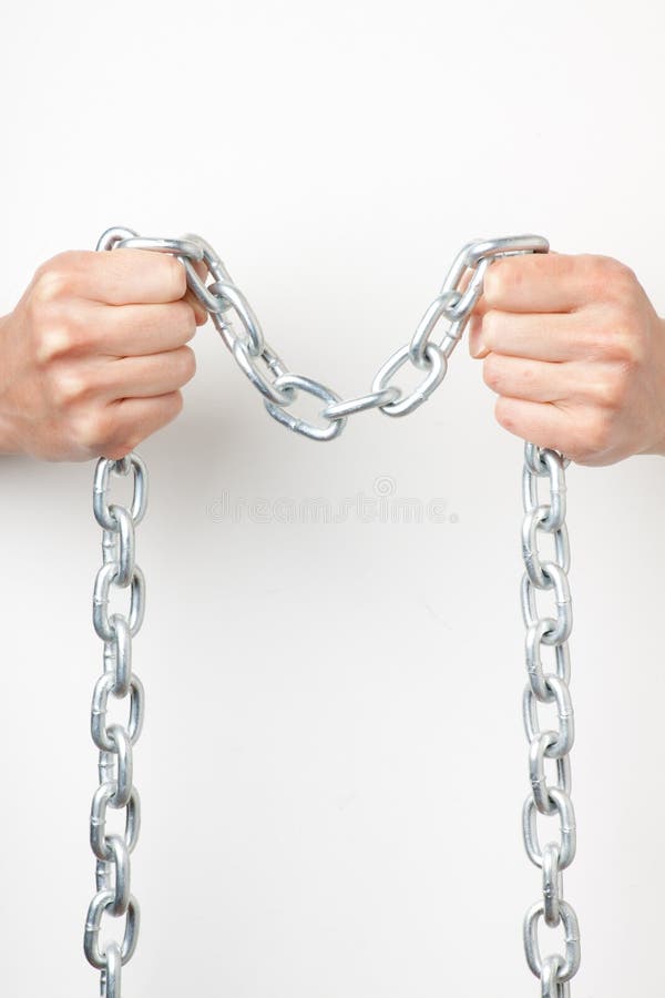 Man holding chain hand stock photo. Image of physical - 17008060