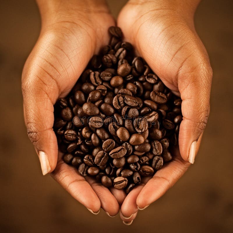 Hands Holding Coffee stock photo. Image of woman, shot - 30916266