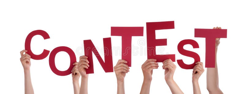 Hands Holding Contest stock image. Image of challenge - 42728117