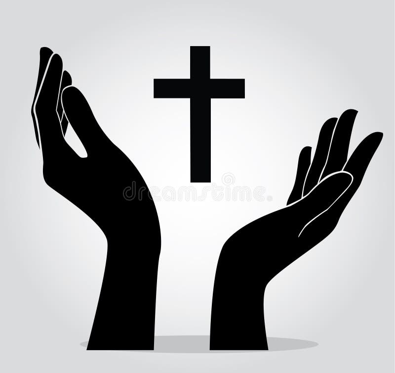 Hands Holding Design Vector, Hands Pray Logo Stock Vector ...