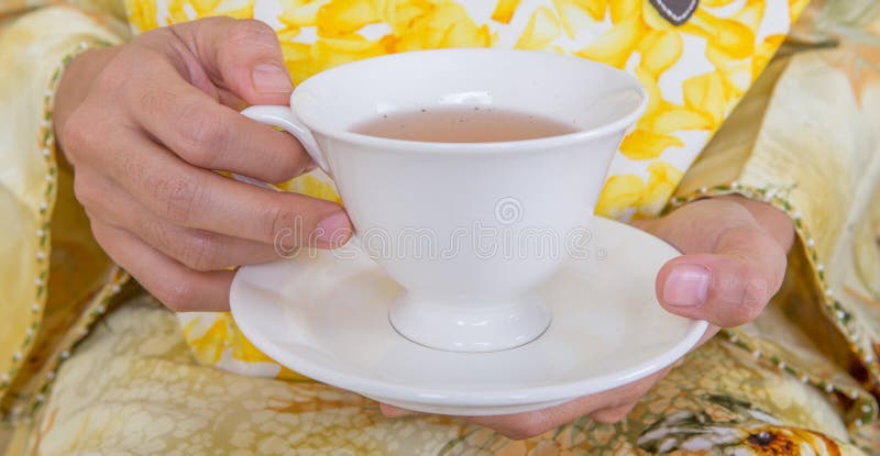Hands Holding Cup of Tea III Stock Photo - Image of beverage, adult ...