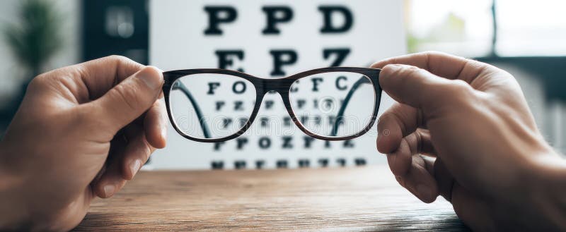 Vision Chart Eye Chart Test Eye Vision Banner Stock Photos - Free ...