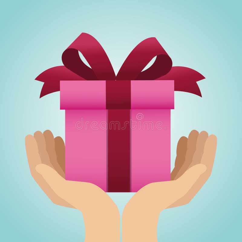 Hands Receive Gift Stock Illustrations – 605 Hands Receive Gift Stock ...