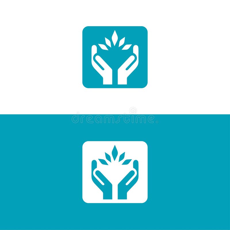 Hands Holding Hands Human Protection with Leafs Vector Image.Vector ...