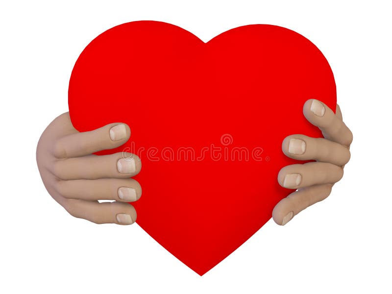 Hands Offering Heart Stock Illustrations – 101 Hands Offering Heart ...