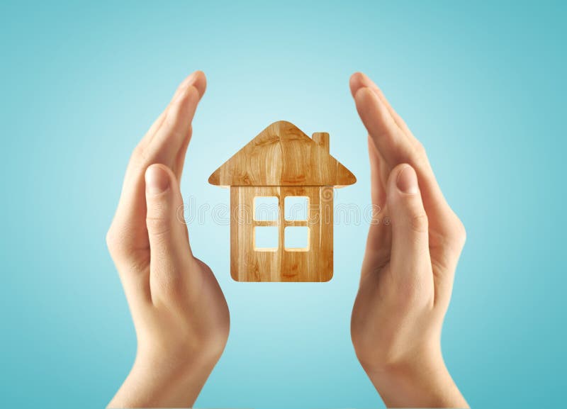 Hands holding home stock image. Image of giving, closeup - 34350291