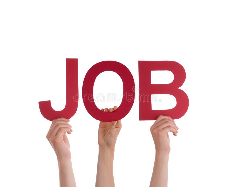 Red circle job stock image. Image of white, communication - 38674413