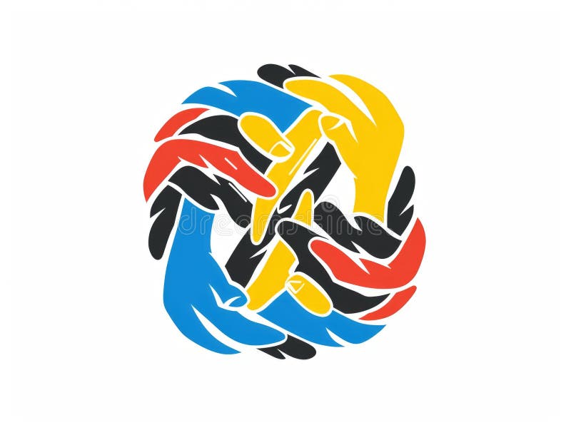 Hands Holding a Knot stock photo. Image of clasping - 365979852