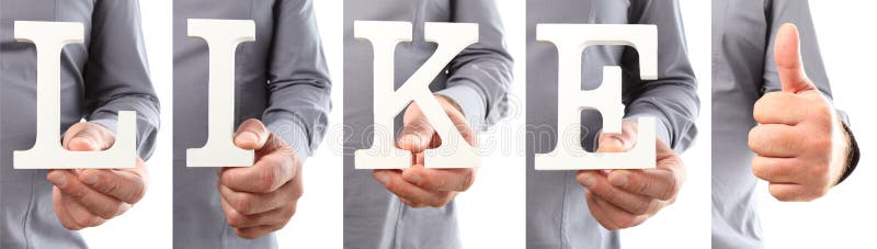 Like Word with Multicolored Heart Stones Over Beach Sand Stock Image ...