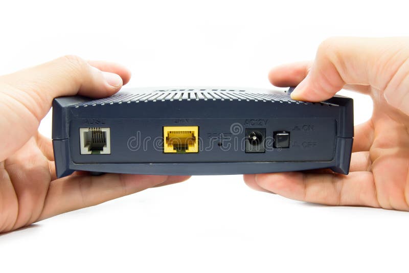 ADSL modems stock photo. Image of node, telecommunications - 19377702