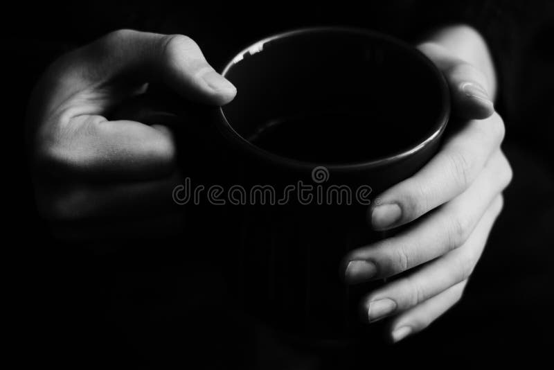 Hands Holding Mug stock photo. Image of cool, fade, close - 83201950