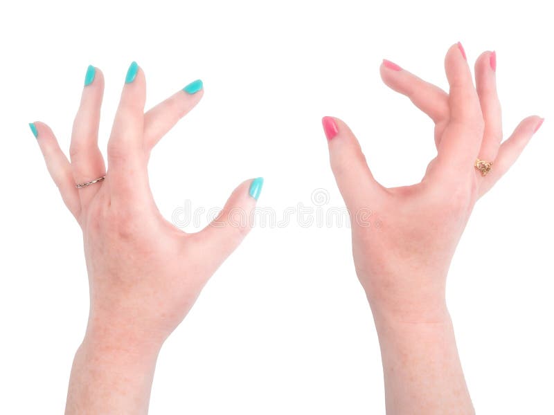 Woman Holding Hands Giving Nothing Stock Photos - Free & Royalty-Free ...