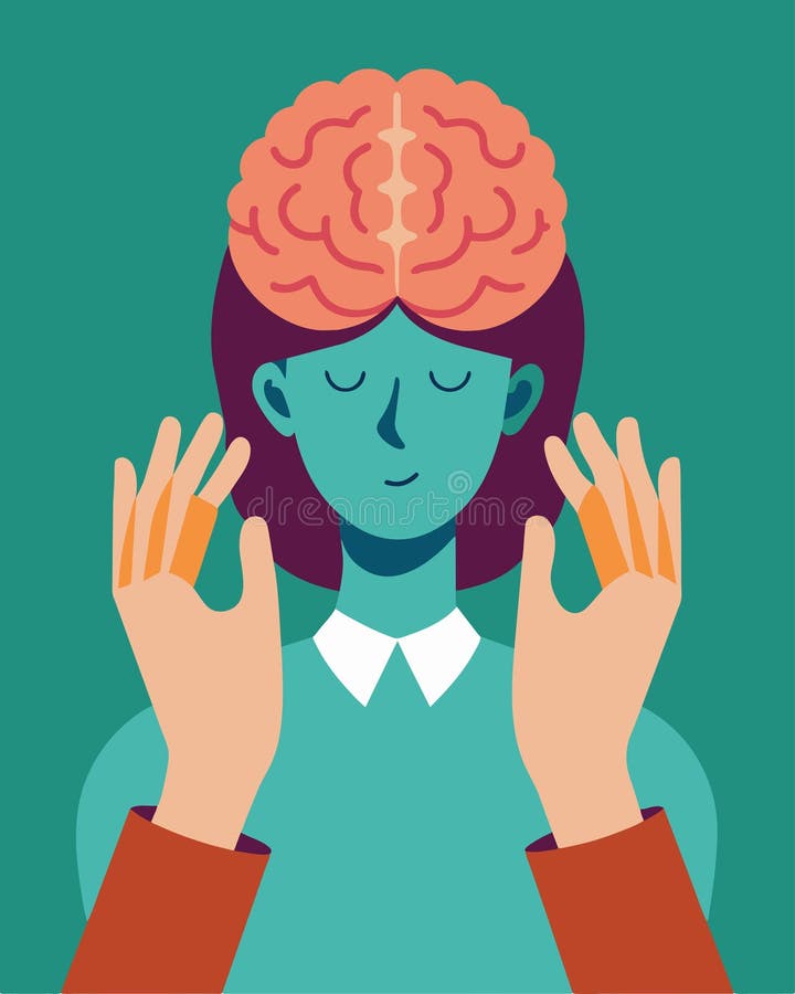 Hands Holding a Persons Head Still while Another Set of Fingers Delve ...