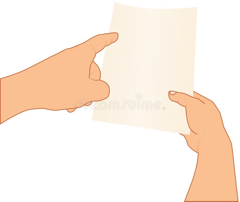 Hand Pointing To Paper with Text Good Job Stock Vector - Illustration ...