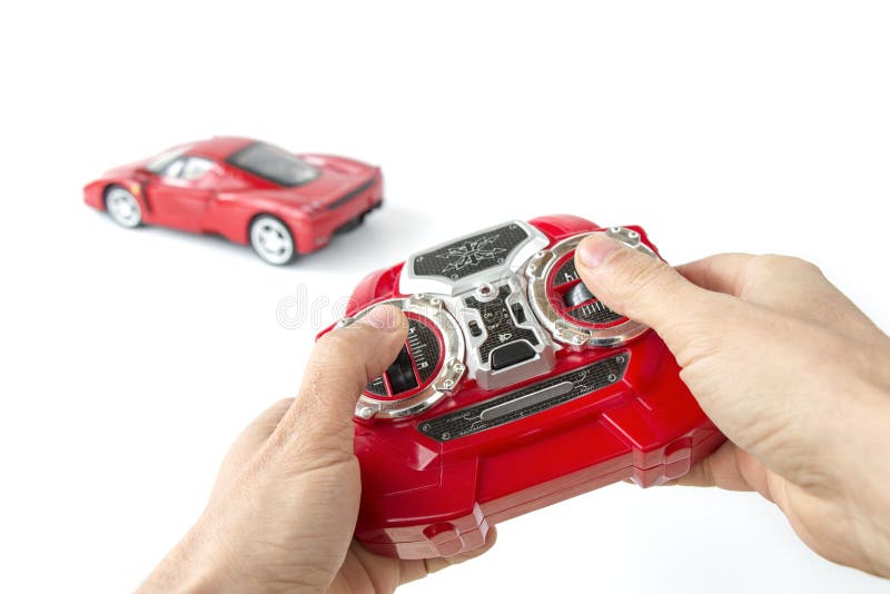 Hands Holding a Radio Remote Control Controller of a Toy Car Stock ... Hands Holding a Radio Remote Control Controller of a Toy Car Stock ...