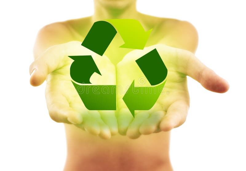 Recycle symbol key stock photo. Image of human, communicate - 32392822