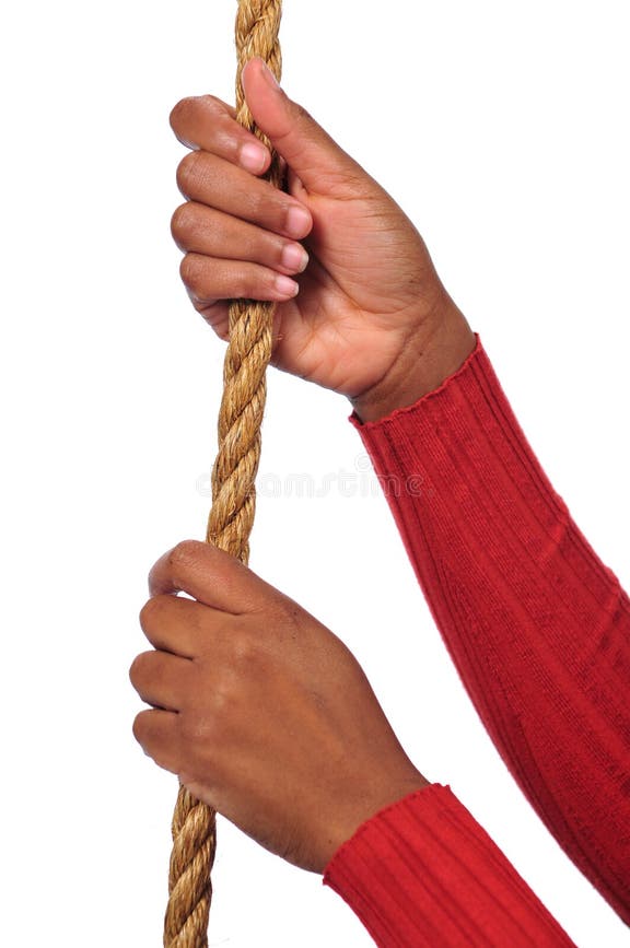 Hands Holding Rope stock photo. Image of strength, force - 4759548