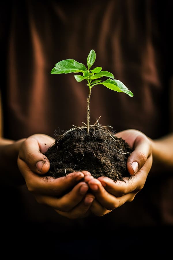 Hands Holding Small Tree Stock Illustrations – 1,108 Hands Holding ...