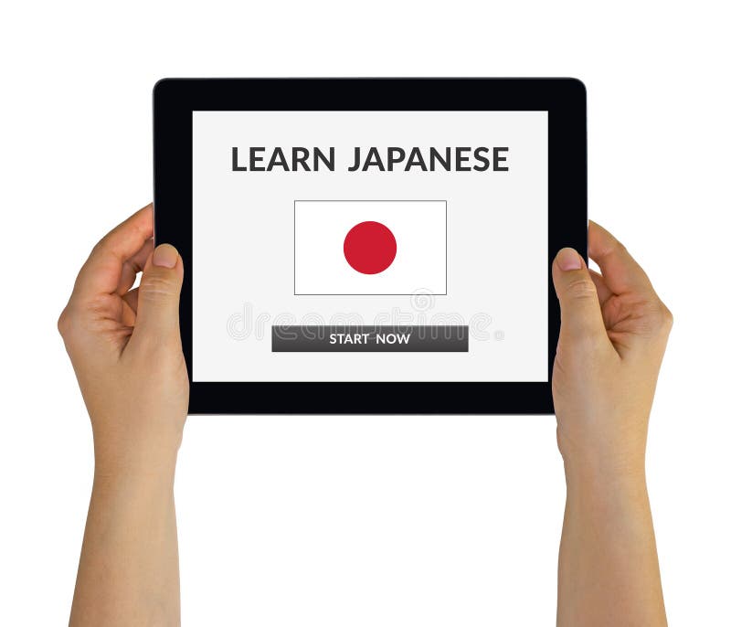 Learn Japanese Handwritten in the Notebook Stock Image - Image of ...