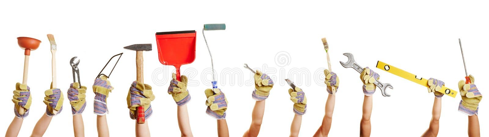 Tools Tool Hand Construction Business Stock Photo - Image of construct ...