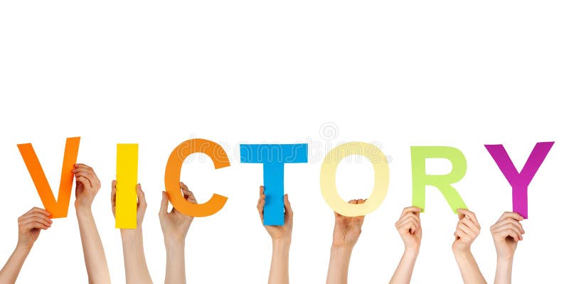 Hands holding victory stock photo. Image of contest, business - 31353150