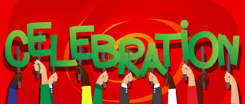 Word Celebration Stock Illustrations – 78,047 Word Celebration Stock ...