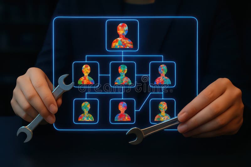 Human Resources Management and Organizational Structure with Tools ...