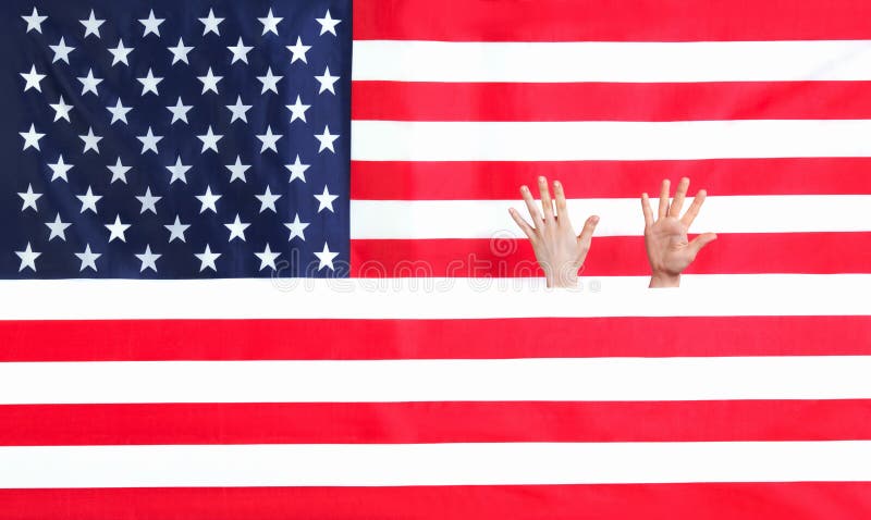 Hands stock image. Image of adults, hand, flag, body - 41391057