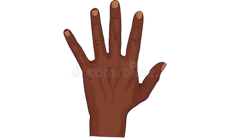 Hand action vector stock vector. Illustration of hand - 112874882