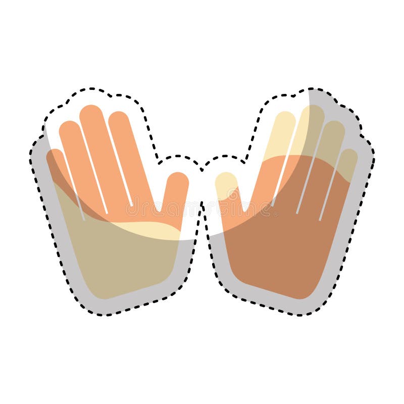Hands human made icon stock illustration. Illustration of fresh - 83266150